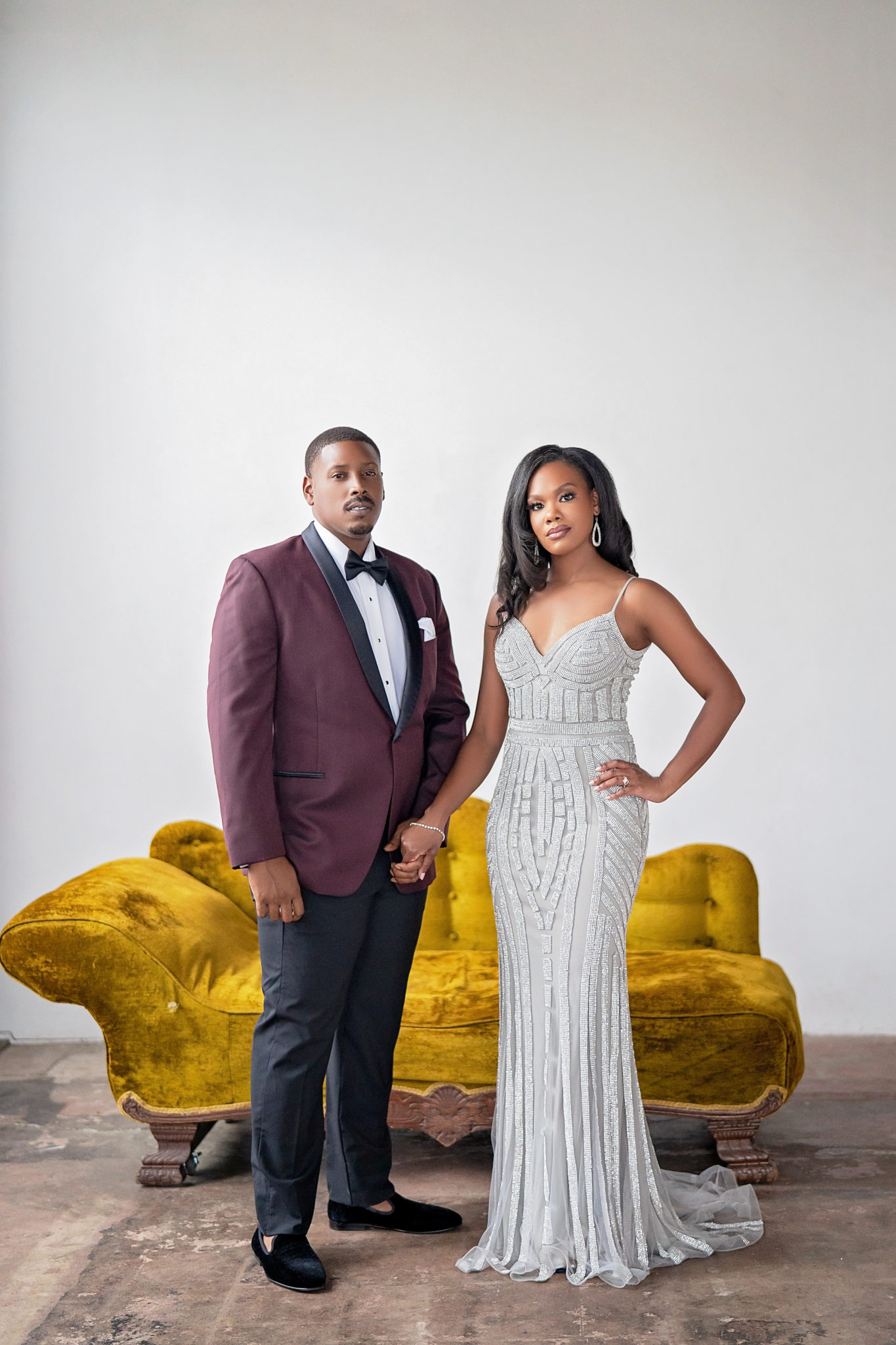 Houston Warehouse Studios Engagement Houston TX | Rachel + Christopher
